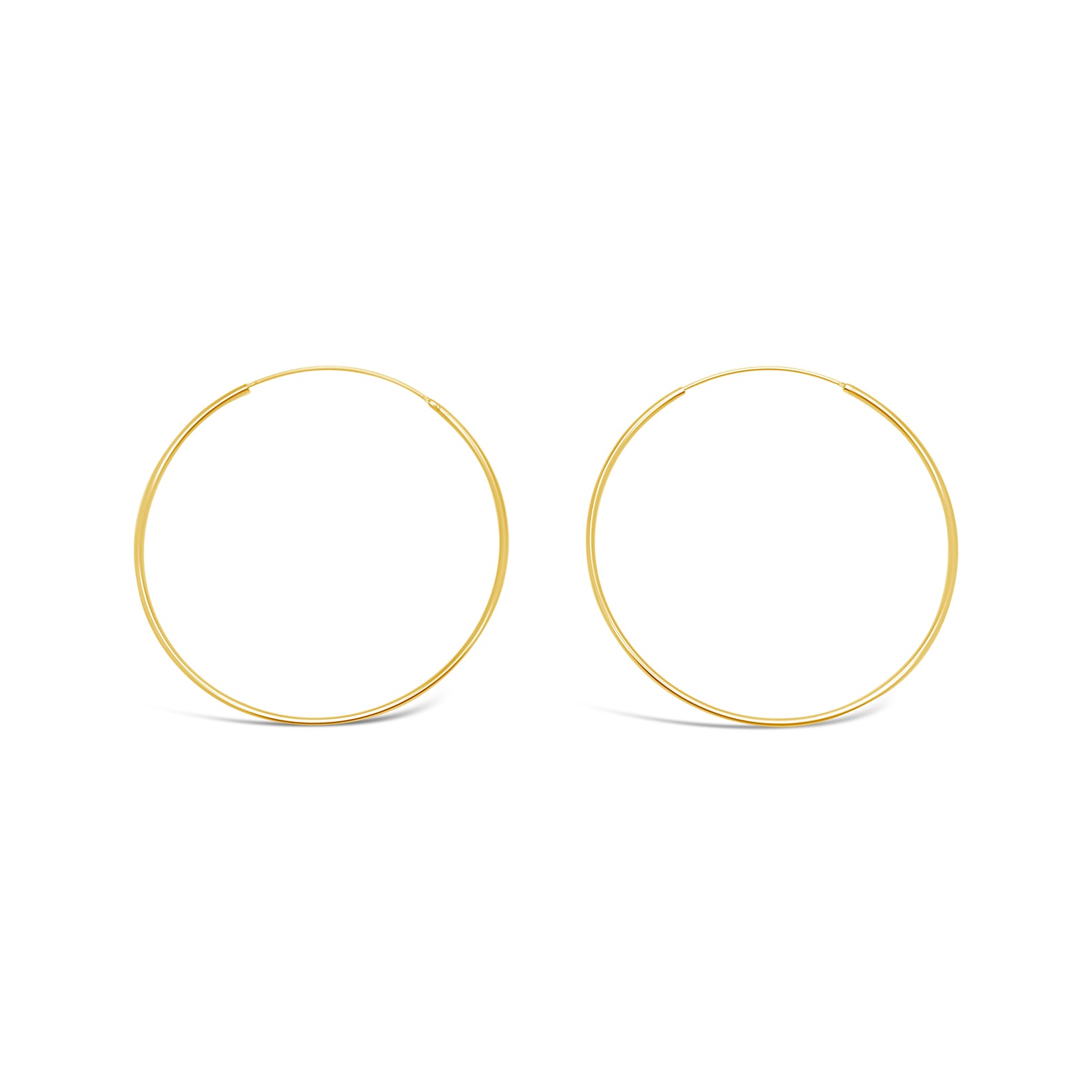 Fine Gold Hoops – ICHU Jewellery