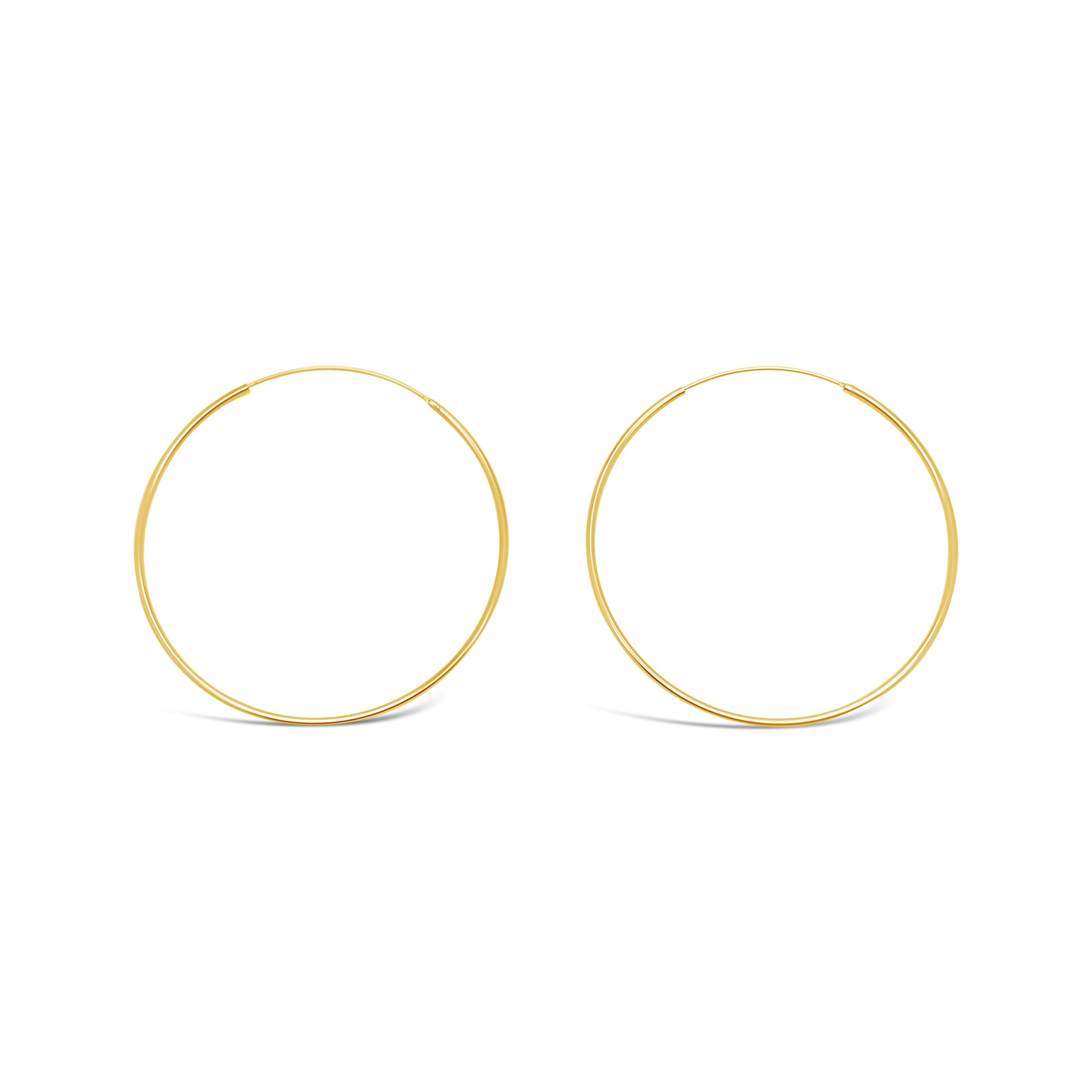 Fine Gold Hoops – ICHU Jewellery
