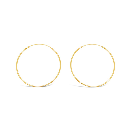 Fine Gold Hoops – ICHU Jewellery
